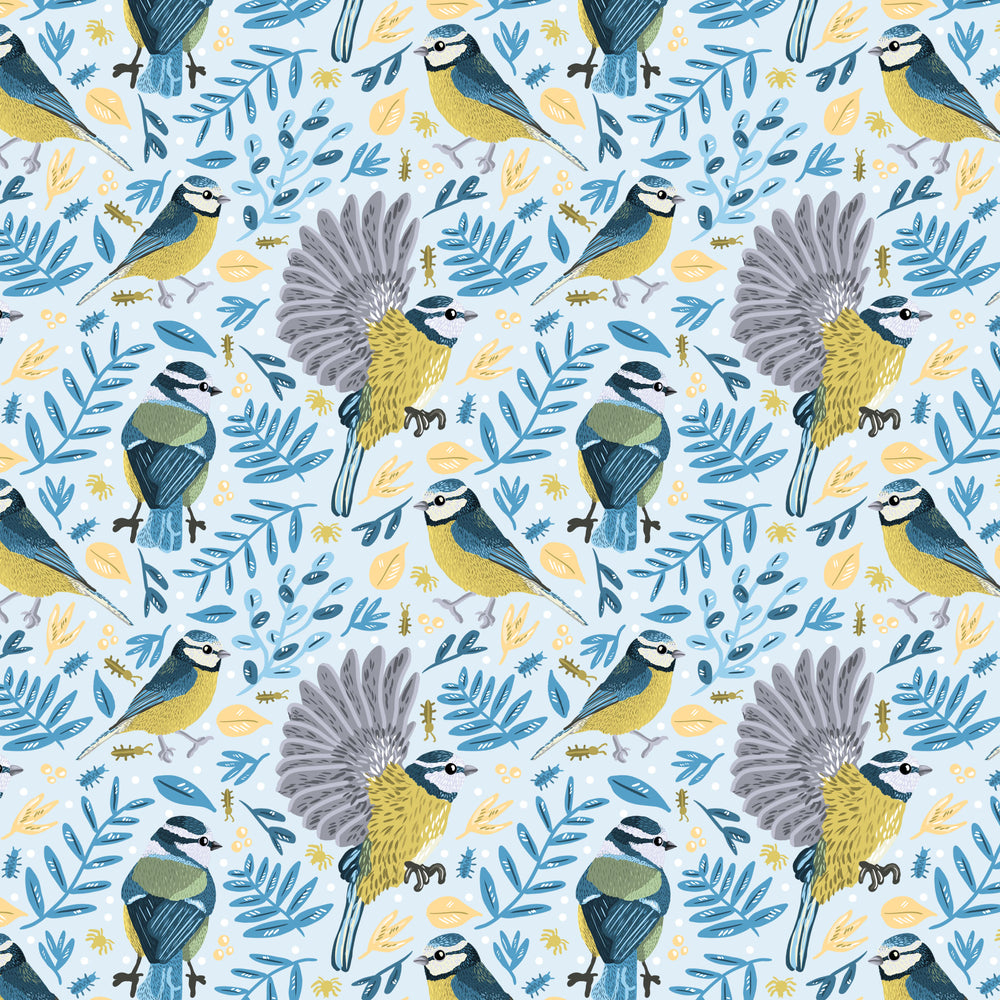 The British Birds Surface Pattern Design Collection – Tahlia Paige